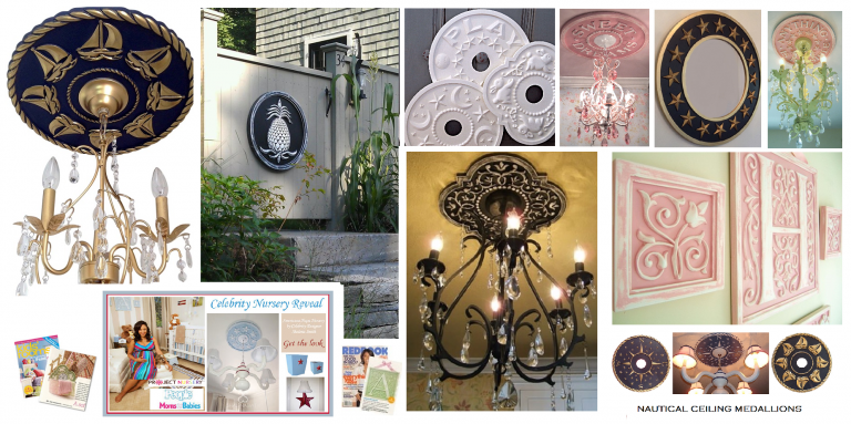 The Marie Ricci Collection Ceiling Medallion Line Is Now Mainstream ...